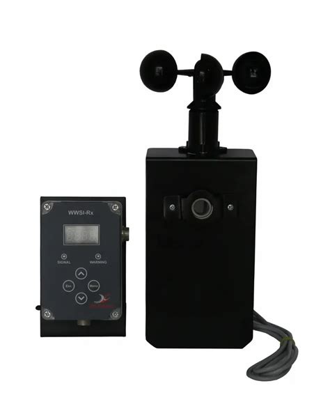 Wind Speed Indicator Or Anemometer For Cranes Wired For Official At