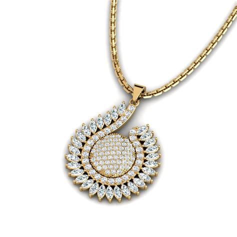 Compre Colgante De Mujer Kathlene En 0638 Quilates 14k Oro Amarillo