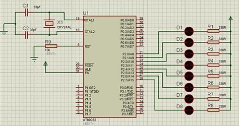 Bài 2 GPIO với 8051 Điều khiển led đơn Vi Điều Khiển 8051