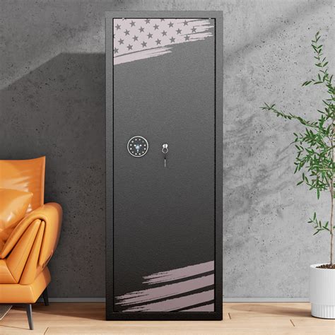 Suncrown 10 14 Biometric Rifle Gun Safe Long Gun Safes For Rifle And