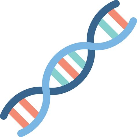 Dna Flat Icon 9650249 Vector Art At Vecteezy