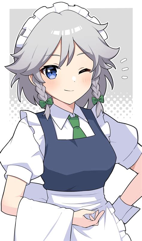 Izayoi Sakuya Touhou Drawn By Miz Mizillustration Danbooru