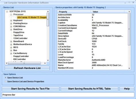 List Computer Hardware Information Software Download Softpedia