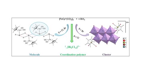 Ironbismuth Halido Compounds Molecules Clusters And Polymers
