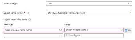 Use Certificate Based Authentication In Entra With Cloud Pki