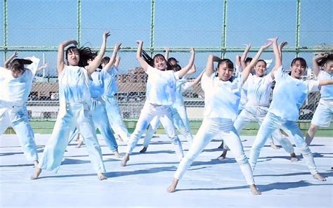 Yoasobi 群青 群舞 東京日本女子体育大学附属二階堂高中 舞蹈部 【ダンスone21】哔哩哔哩bilibili