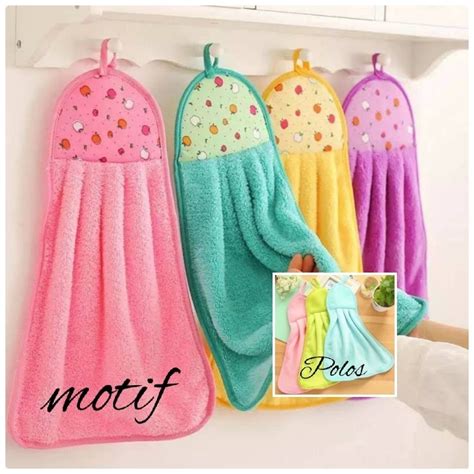 Jual Kain Lap Tangan Polos Gantung Handuk Serbaguna Lap Tangan