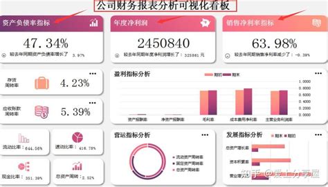 财务都收藏了：200 可视化动态财务报表，简单易操作，老板都爱看 知乎
