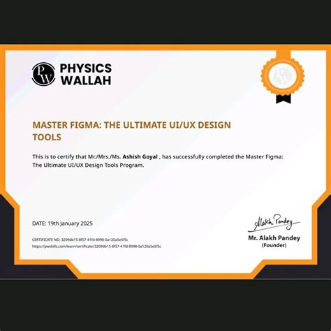 Excited To Share That I Have Successfully Completed The Figma Mastery