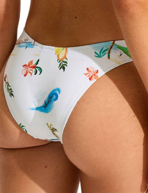 Isla Palm Brazilian Bikini Bottom Ma Cherie