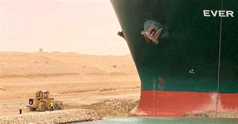 Canal De Suez Retour En Images Sur Lincroyable Blocage De Lever Given