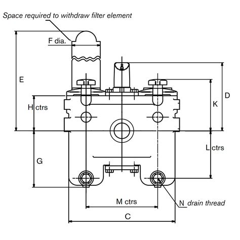 1 Bsp Screwed Duplex Oil Filter C W 60 Mesh Baskets