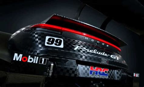 Honda Racing Announces New Racing Car Prelude Gt500 Carro E Motos