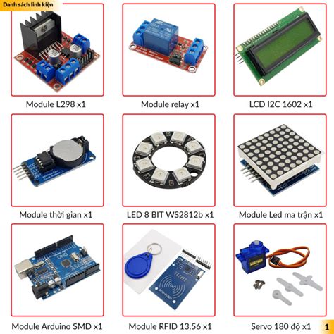 Bộ Kit Học Lập Trình Arduino Uno R3 Pro Kit Nshop