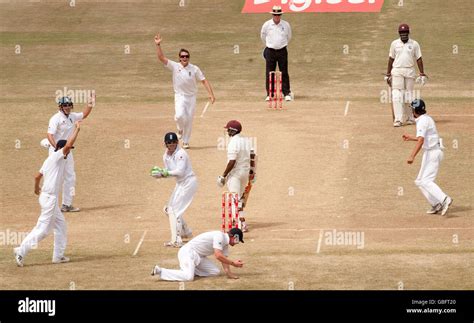Cricket Fifth Test Day Five England V West Indies Queens Park