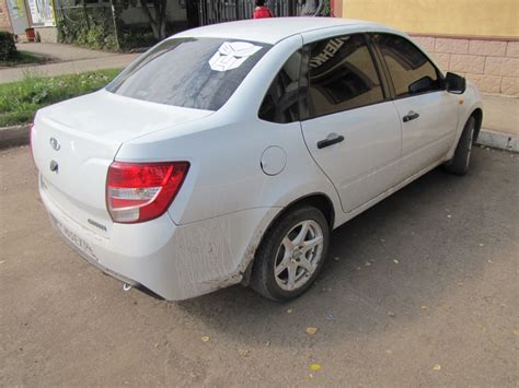 Аля съемная тонировка… — LADA Гранта, 1,6 л., 2013 года | стайлинг | DRIVE2