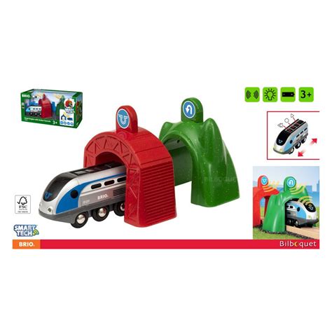 Locomotive Intelligente Et Portiques Brio Smart Tech