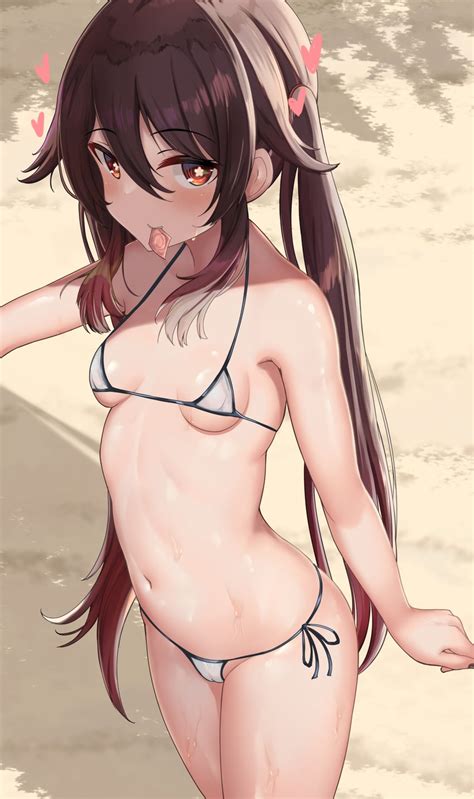 Hu Tao Genshin Impact Drawn By Takenoko Pengin Danbooru