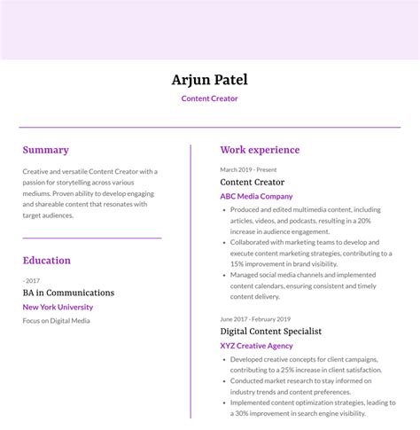 Google Docs CV Templates Customizable And ATS Optimized Templates