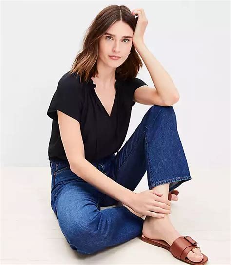 Tie Front Blouses Loft