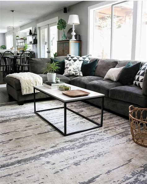 Charcoal Grey Sofa Living Room At Bobby Holman Blog