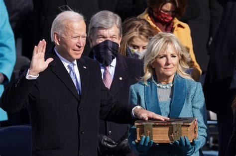 Inauguration 2021 Joe Biden Sworn In As President Makes Call For