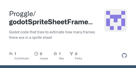 Github Progglegodotspritesheetframecounter Godot Code That Tries To