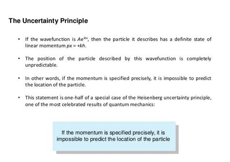 The Uncertainty Principle