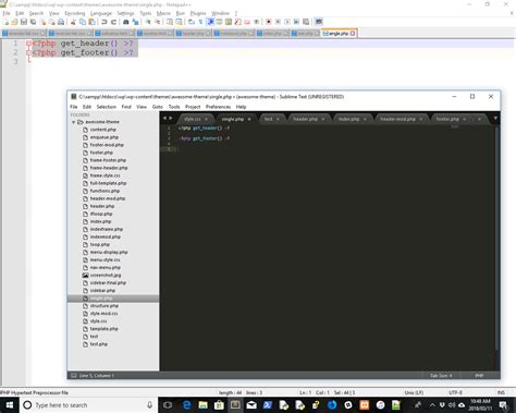 Php Fist Line White Then Purple Technical Support Sublime Forum
