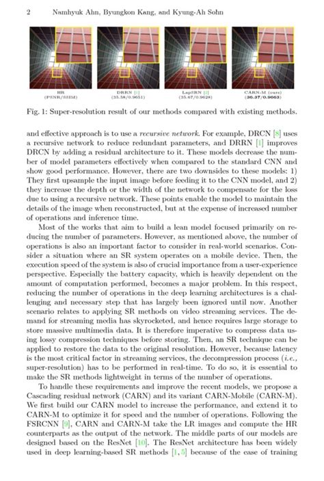 Fast Accurate And Lightweight Super Resolution With Cascading