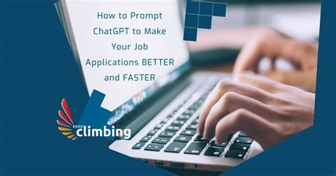 Tips How To Use ChatGPT For Job Applications Now KeepClimbing