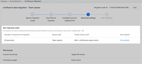 migrate confluence for server to wiki