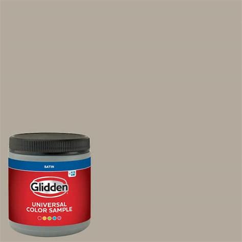 Glidden 8 Oz Ppg1025 4 Sharkskin Satin Interior Paint Sample Ppg1025