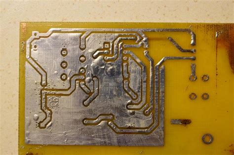 Pcb Fabrication Home Made Pcb Etching Problem Electrical