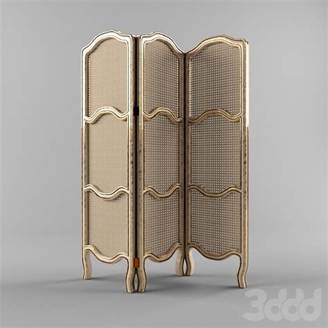 Ширма прованс анимированная - Другие предметы интерьера - 3D модель