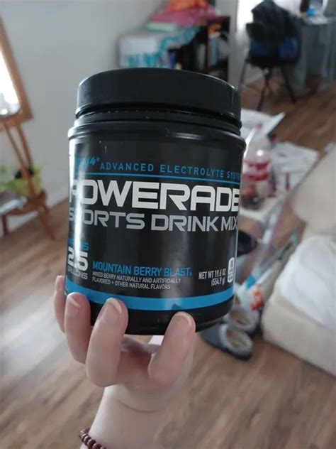 Powerade Mountain Berry Blast Sports Drink Mix Fig App
