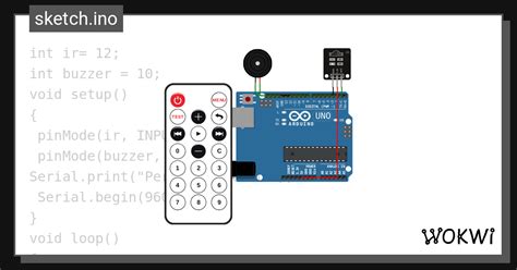 Ir Buzzer Wokwi Esp32 Stm32 Arduino Simulator