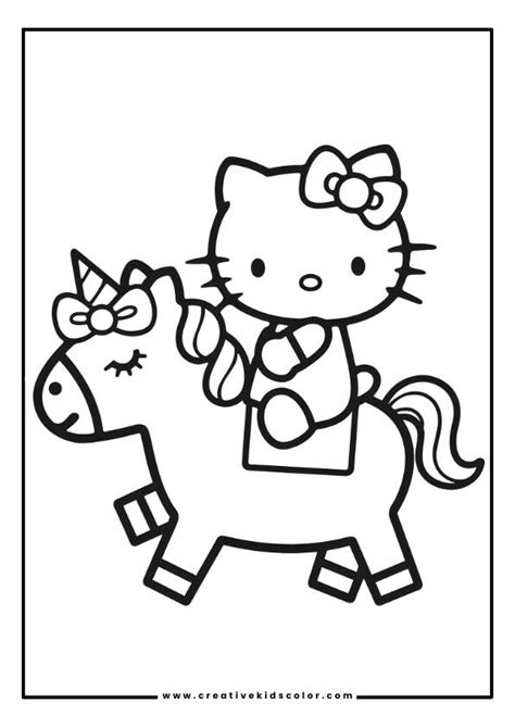 Hello Kitty Coloring Pages To Print Coloring Pages 561x726