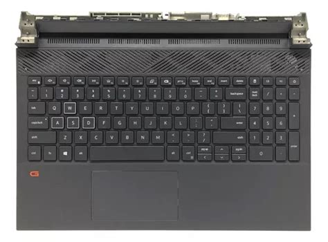 Palmrest Dell Inspiron Gamer G15 5510 Teclas Branca Parcelamento Sem