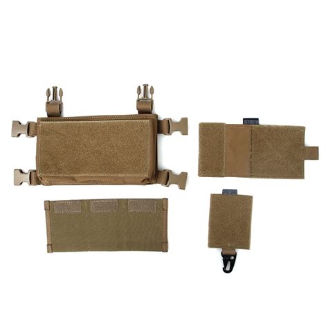 Specwarfare Airsoft Tmc Modular Lightweight Chest Rig Front Set Cb