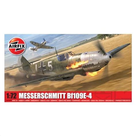 Airfix A01008b Messerschmitt Bf109e 4 Classic Kit Plastic