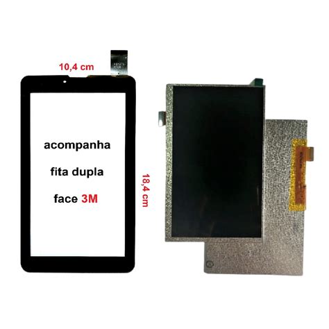 Tela Touch Display Tablet Philco Ptb7qsg Ptb7rrg Ptb7rsg 3g Shopee Brasil