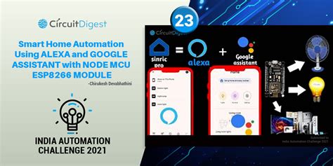Smart Home Automation Using Alexa And Google Assistant With Node Mcu