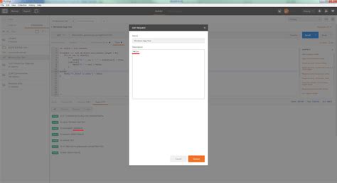 The Value Of Thisrequestdescription Is Undefined · Issue 3286 · Postmanlabspostman App