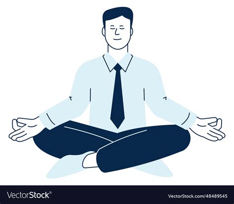 Calm Person Clip Art