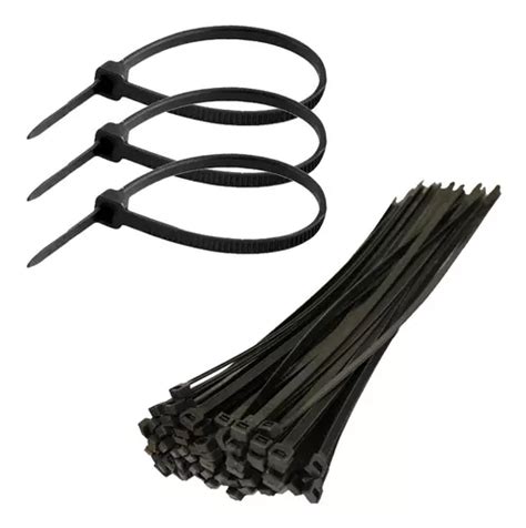 Kit Abraçadeira Nylon Enforca Gato P Fios Cabos 20cm E 25cm
