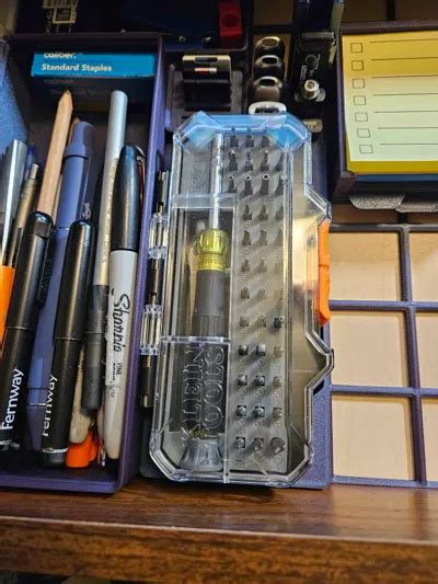 Klein Tools Precision Screw Driver Kit Gridfinity Free 3d Print Model