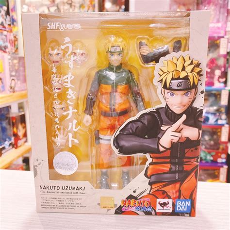 台中玩具部落客 現貨 代理版 Shf Shf 火影忍者 被寄託希望的九尾人柱力 漩渦鳴人 鳴人 蝦皮購物