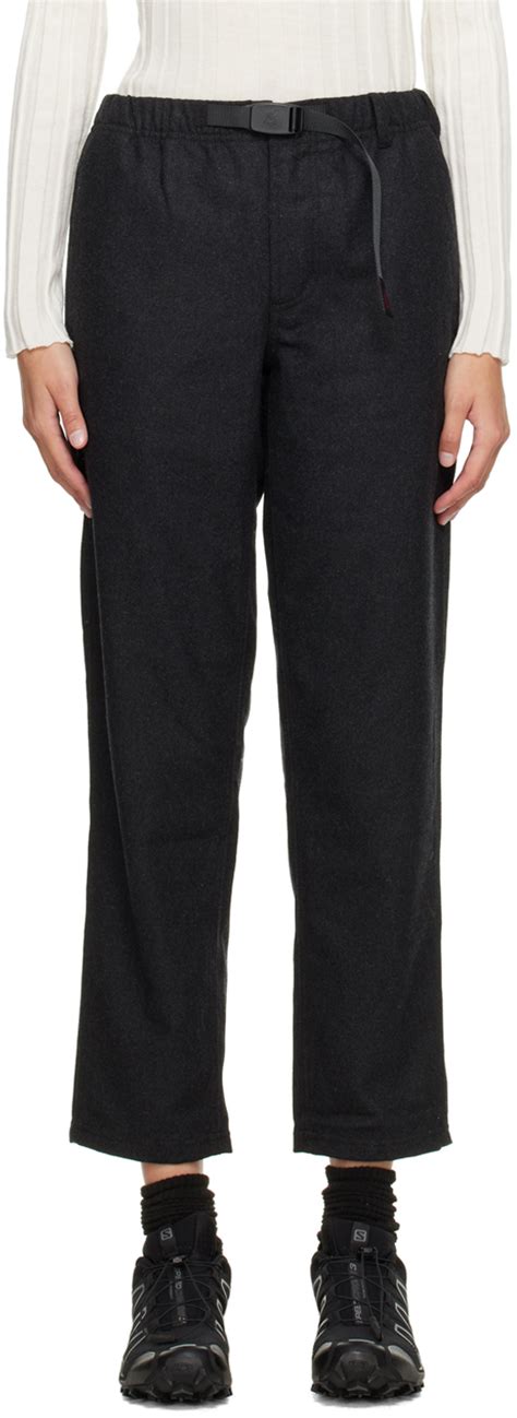 Gramicci Gray Hook Eye Belt Pants Gramicci