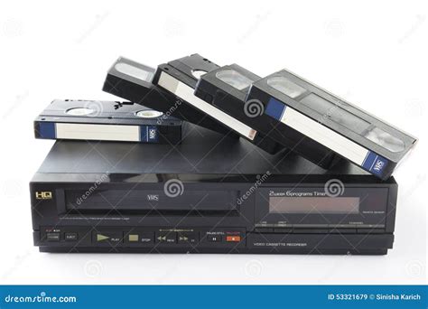 Video Recorder Stock Image Image Of Broadcasting Media 53321679